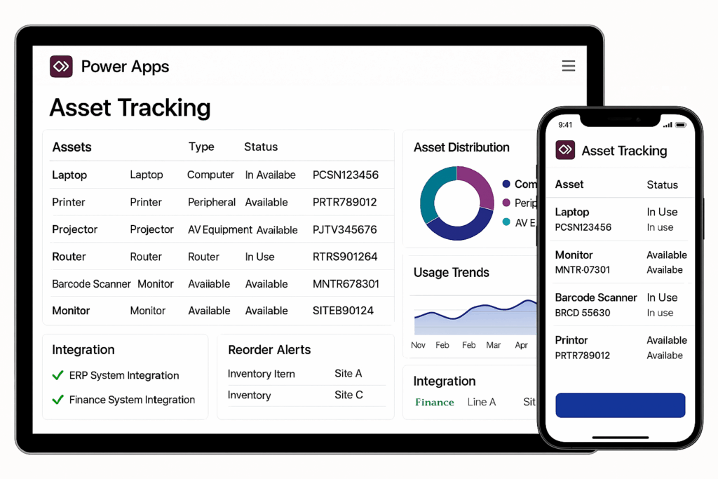 3 Power Apps Examples for Inventory Management - Bridgeall